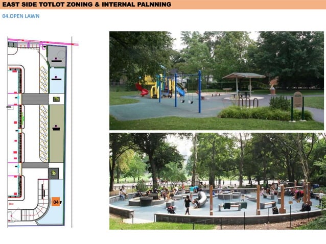 Ground podium landscape concept | PPTX