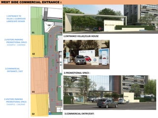Ground podium landscape concept | PPTX