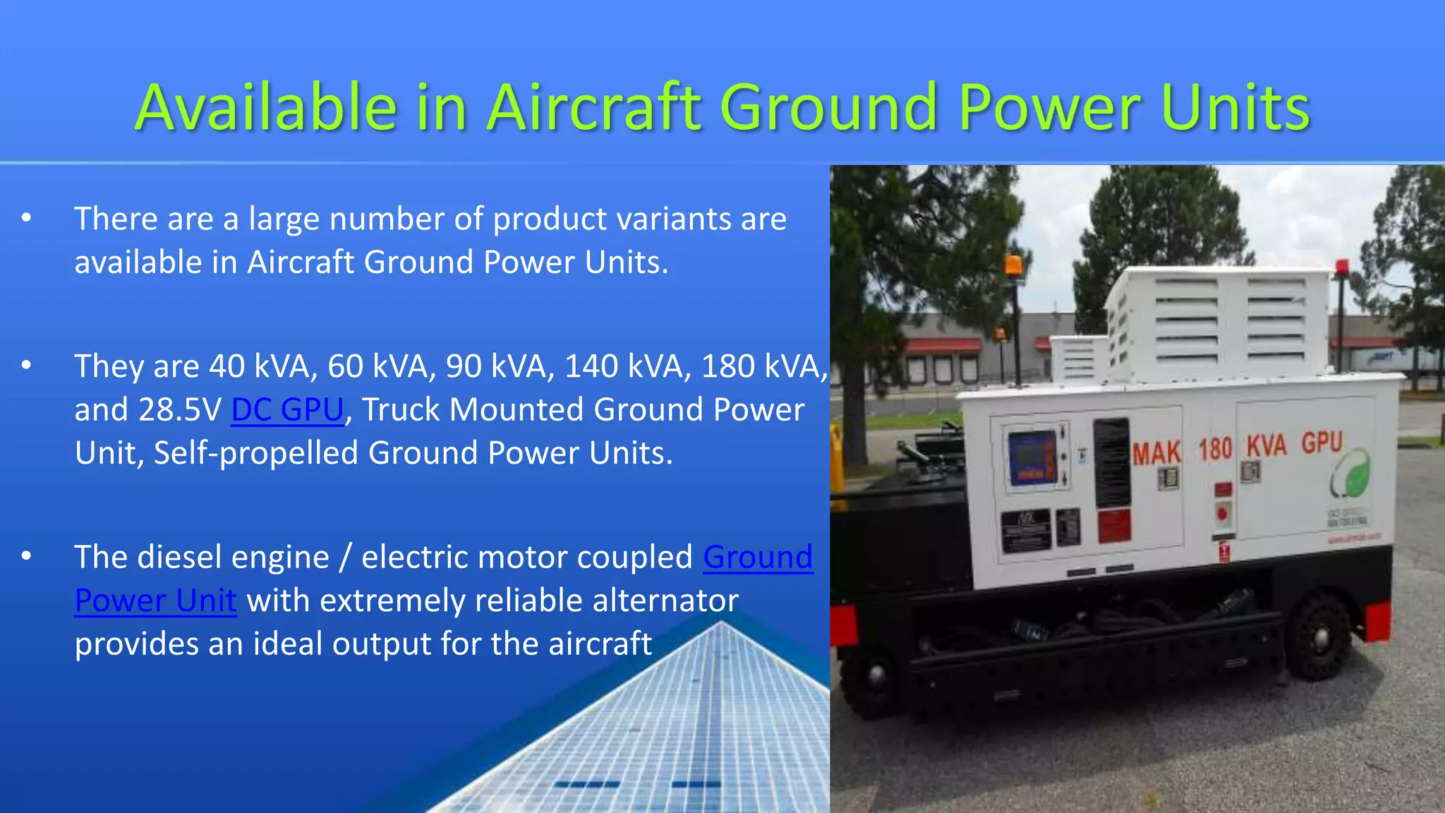 Ground power unit | PPTX