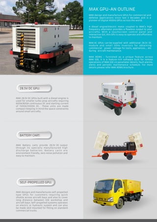 Now understanding the Specification of Ground Power Unit | PDF