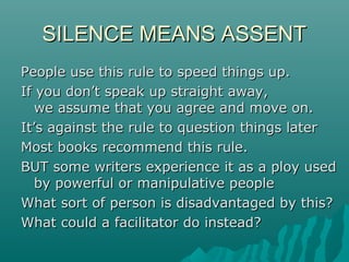 Ground rules | PPT