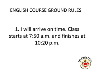 Groundrules | PPT