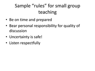 Ground rulesfinal | PPTX