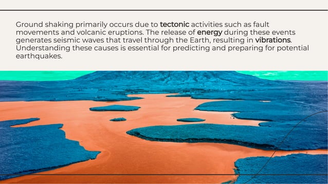 Understanding Ground Shaking for Disaster Risk and Reduction | PPT