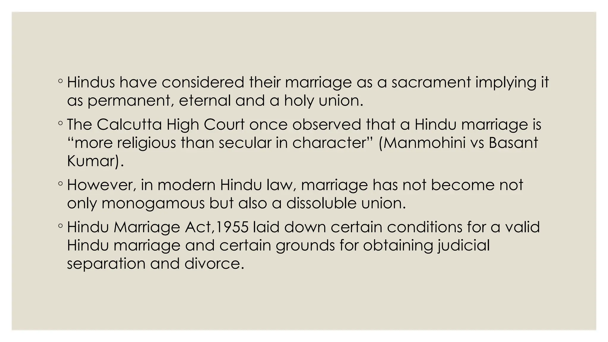 GROUNDS OF DIVORCE under Hindu Marriage Act | PPTX