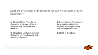 Ground safety awareness for general workers | PPTX