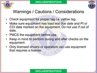 Ground support equipment | PPTX