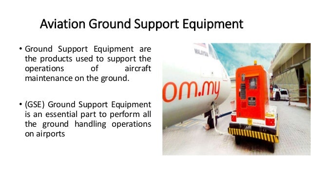 Types of Ground Support Equipment