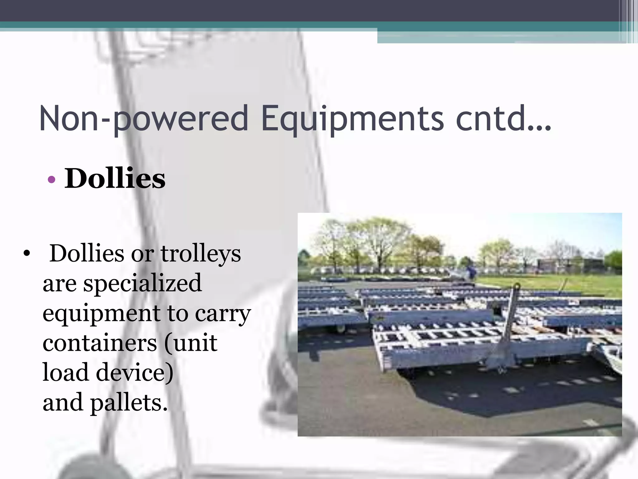 Ground support equipments | PPTX