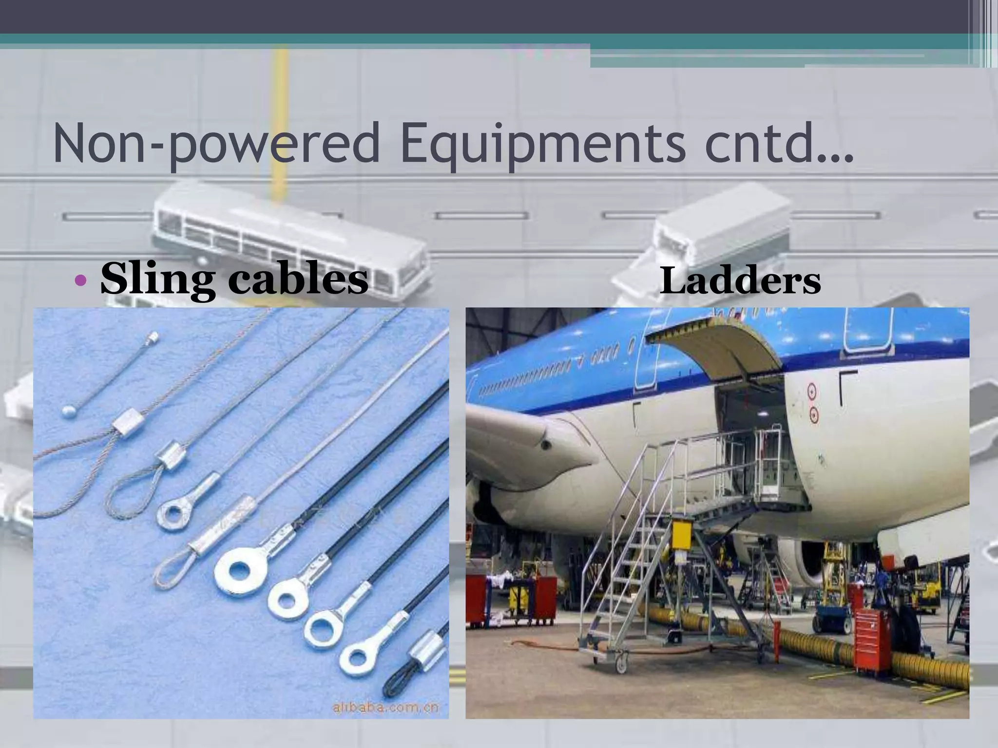 Ground support equipments | PPTX
