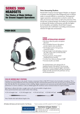 Ground supportheadsets | PDF