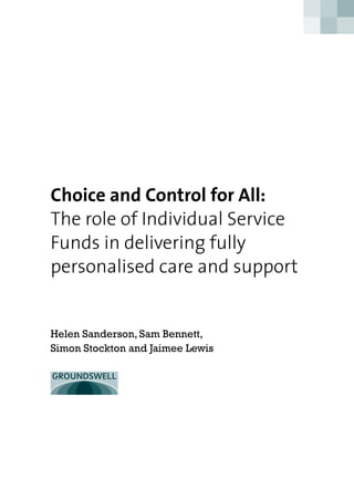 Groundswell isf-report | PDF