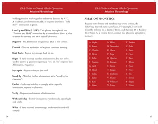 FAA Guide to Operations - A Comprehensive Guide to Safe Driving on the ...