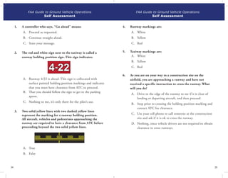 FAA Guide to Operations - A Comprehensive Guide to Safe Driving on the ...
