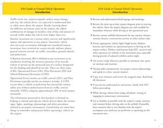 FAA Guide to Operations - A Comprehensive Guide to Safe Driving on the ...