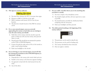 FAA Guide to Operations - A Comprehensive Guide to Safe Driving on the ...
