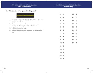 FAA Guide to Operations - A Comprehensive Guide to Safe Driving on the ...
