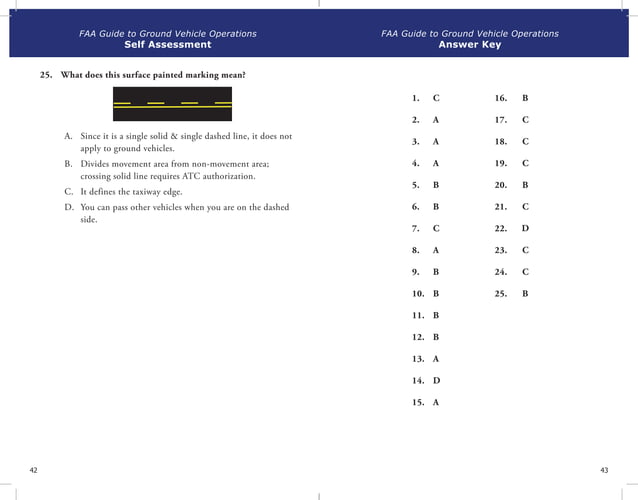 FAA Guide to Operations - A Comprehensive Guide to Safe Driving on the ...