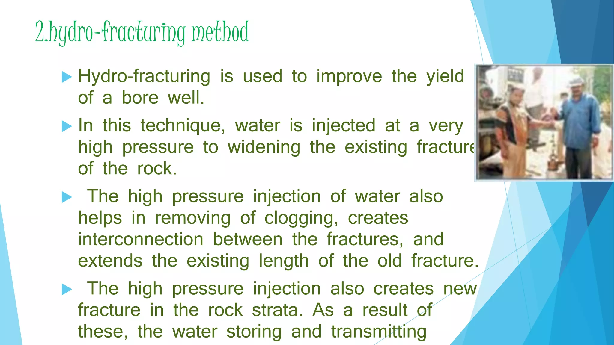 Groundwater improvement techniques | PPTX