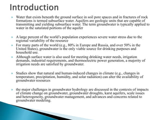 Groundwater | PPTX
