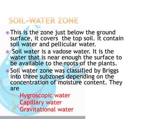 PRESENTATION ON HYDROGEOLOGY | PPTX