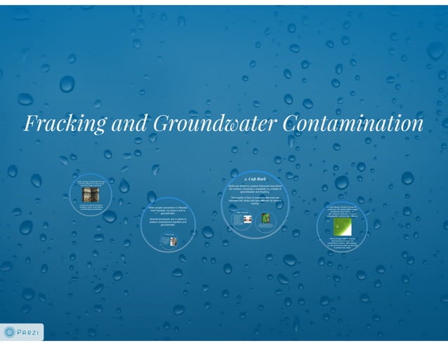 Fracking and groundwater contamination | PPT