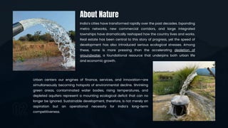Groundwater Depletion - Rethinking Urbanization for a Sustainable ...