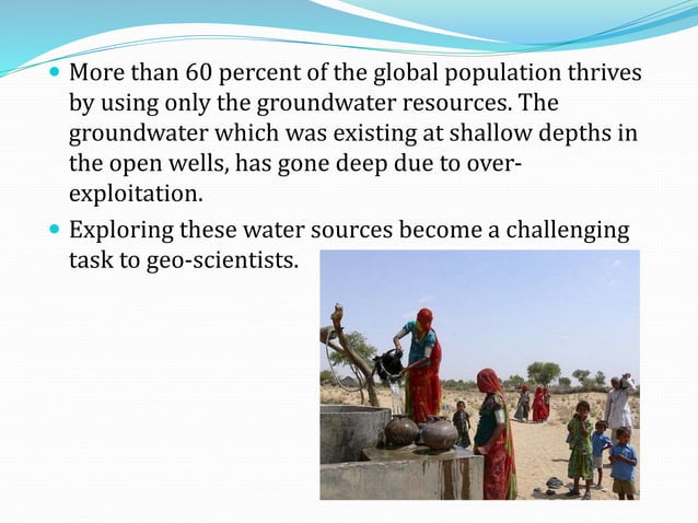 Ground water exploration | PPTX