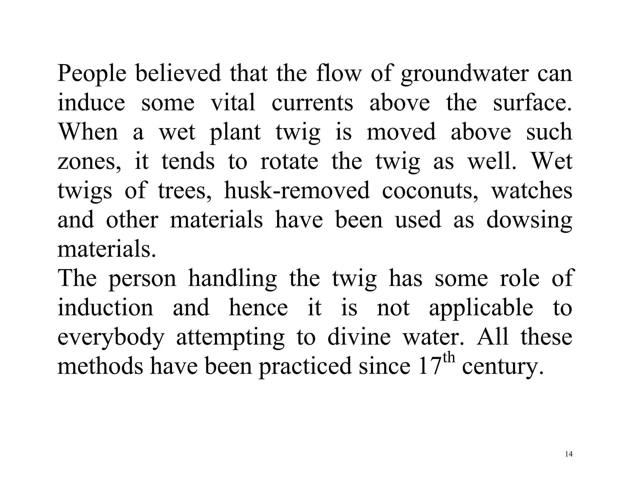 Groundwater exploration methods | PDF