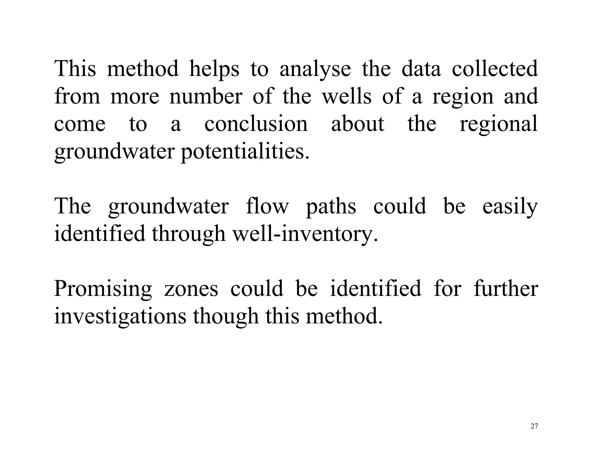 Groundwater exploration methods | PDF