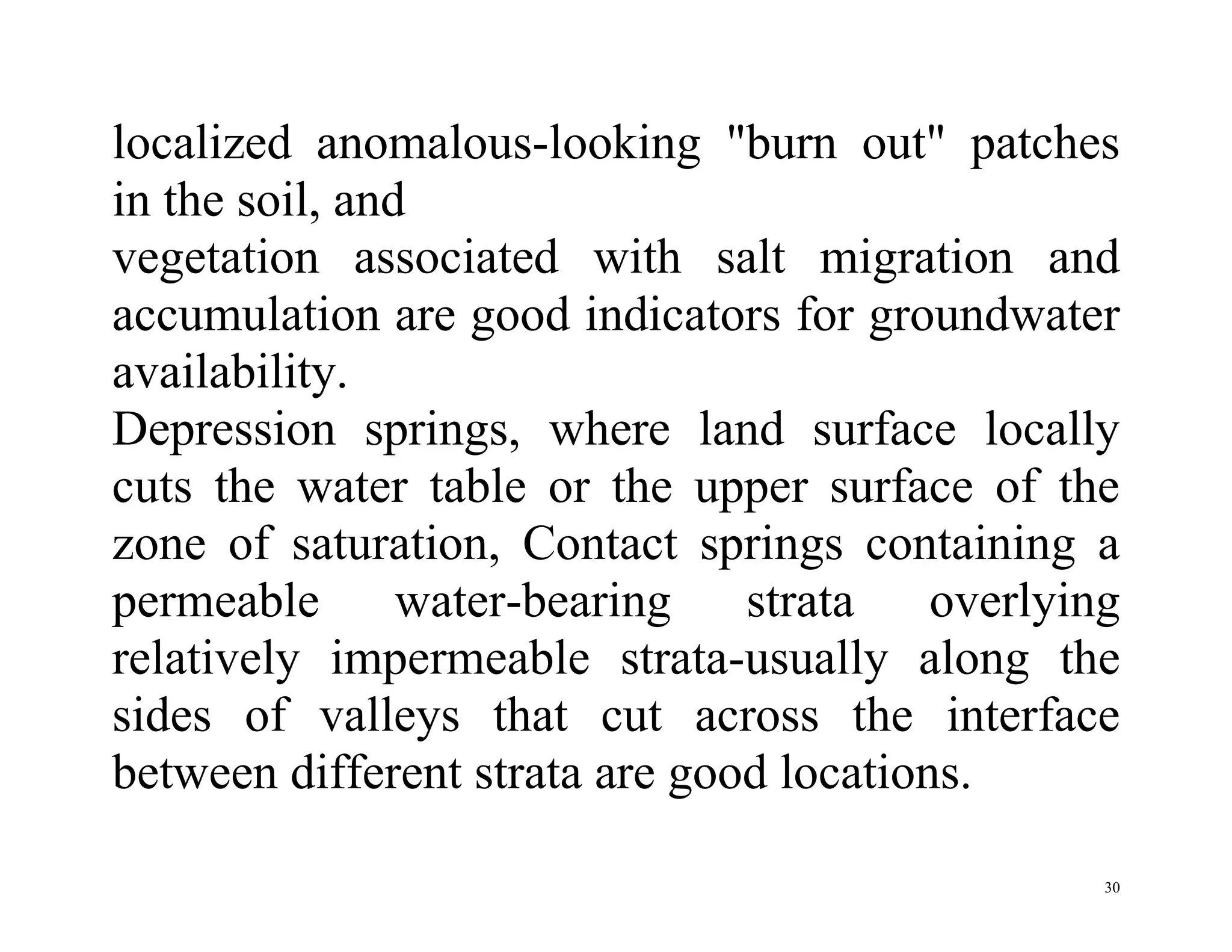 Groundwater exploration methods | PDF