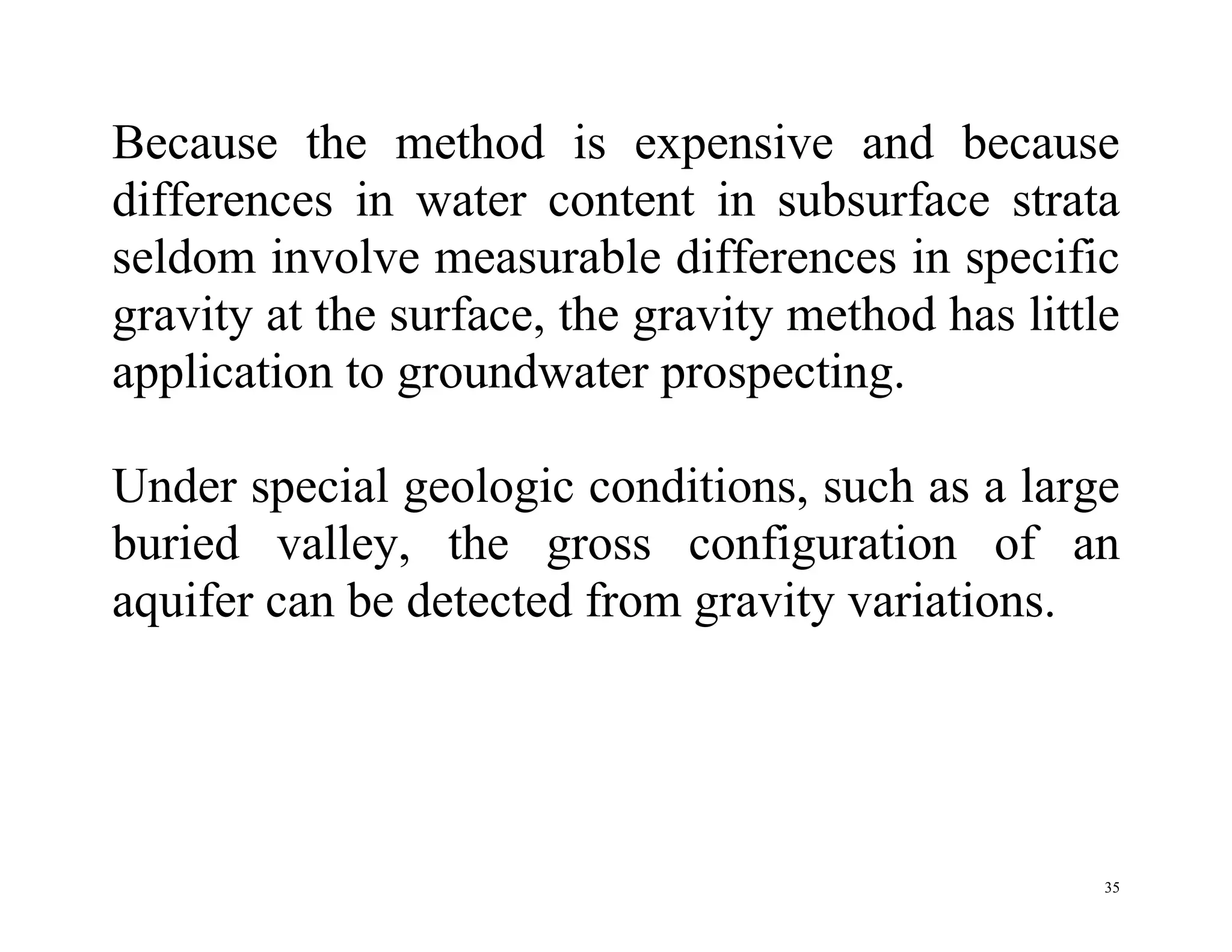 Groundwater exploration methods | PDF