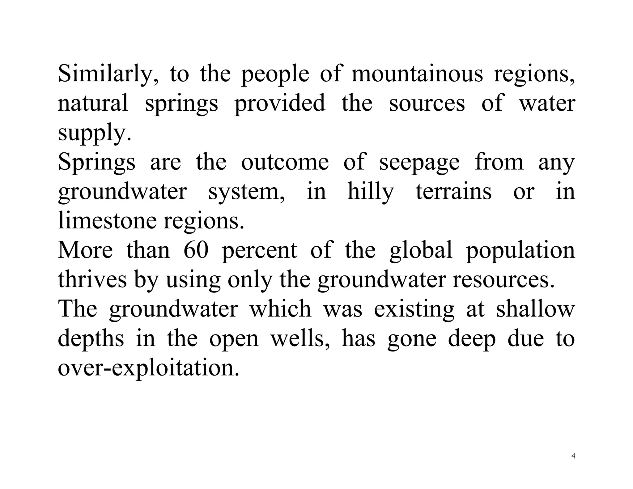 Groundwater exploration methods | PDF