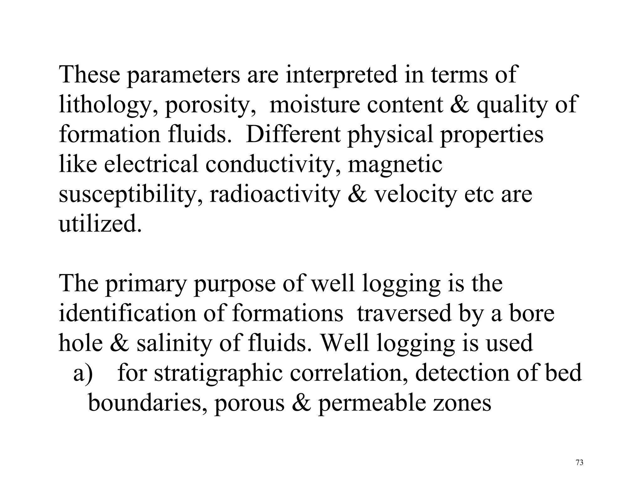 Groundwater exploration methods | PDF
