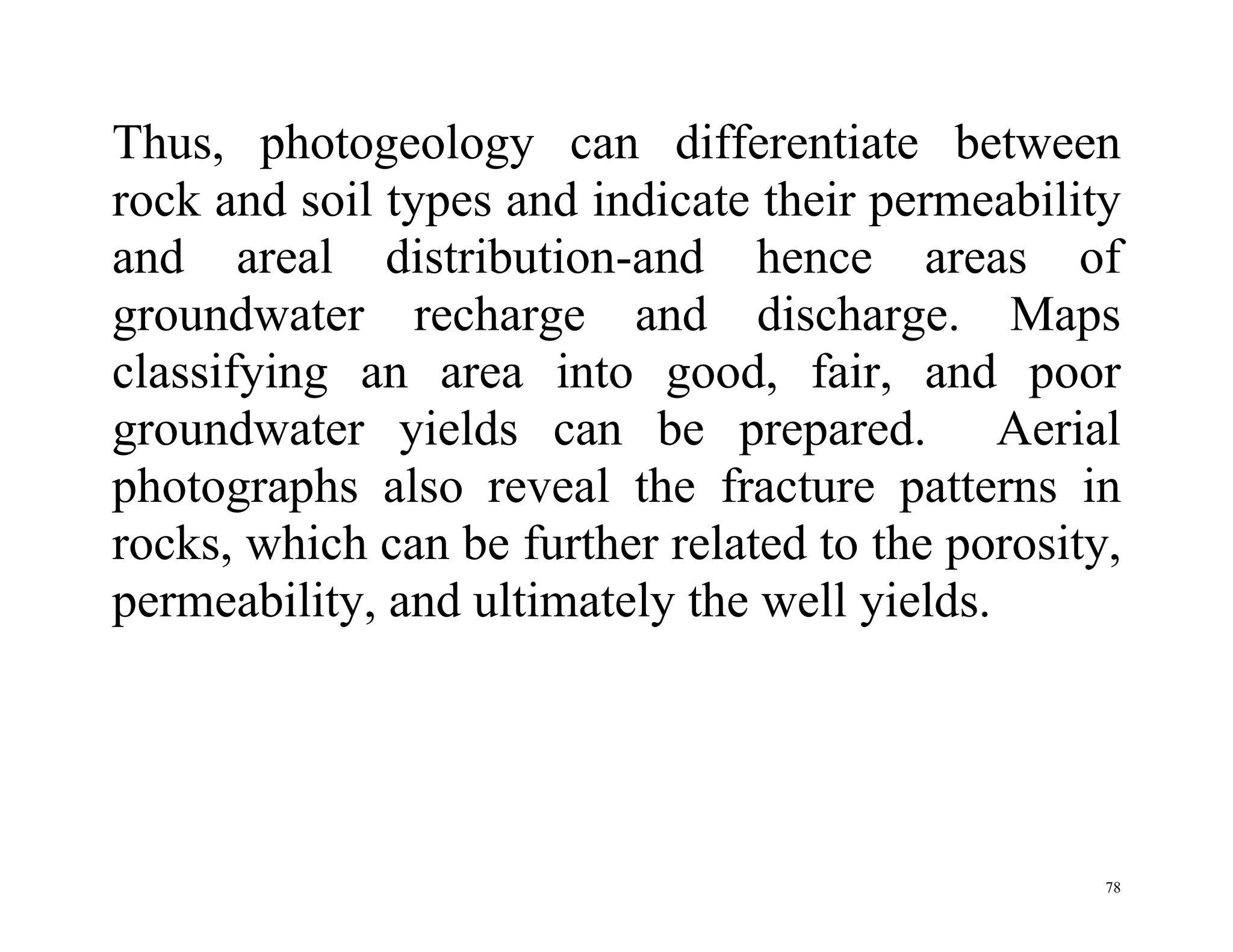 Groundwater exploration methods | PDF