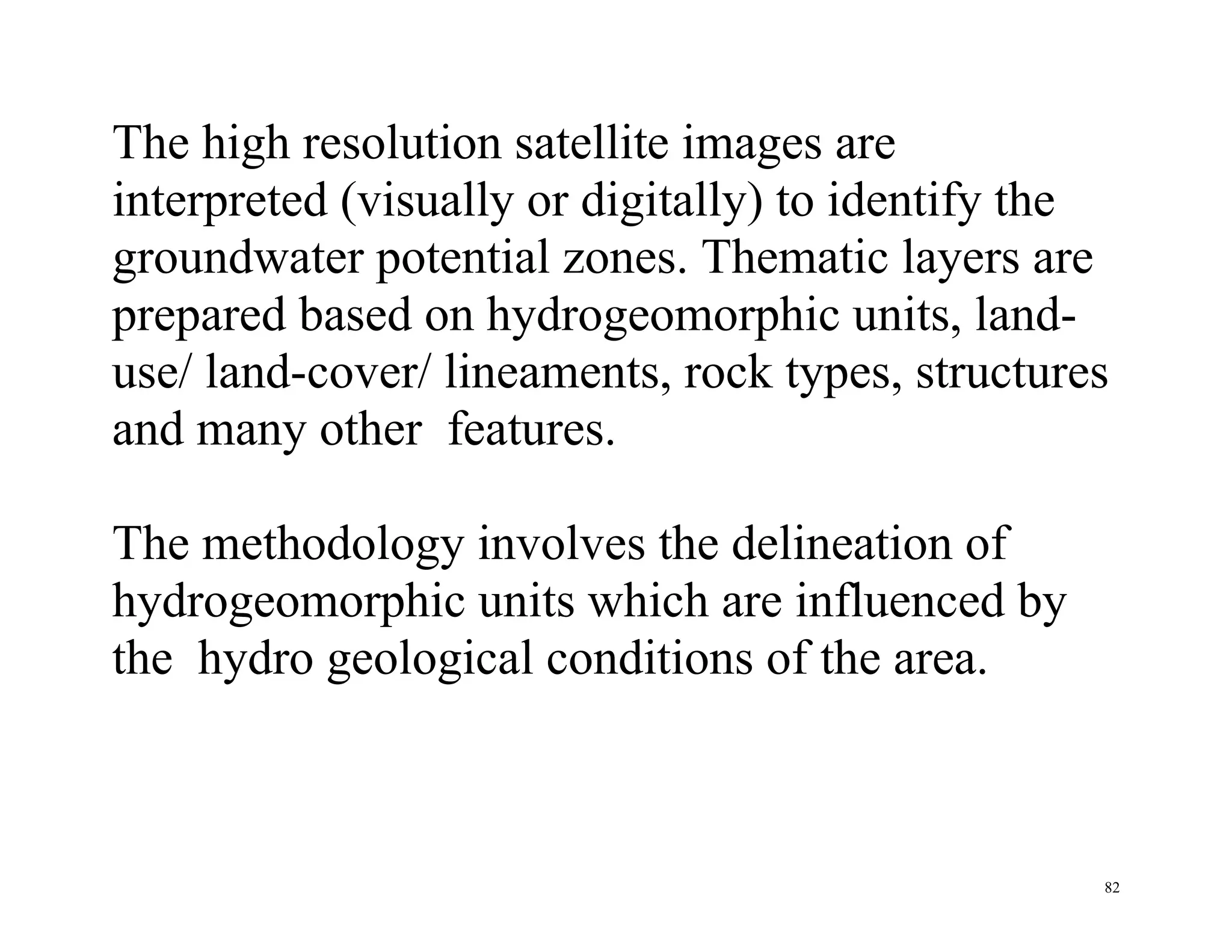 Groundwater exploration methods | PDF