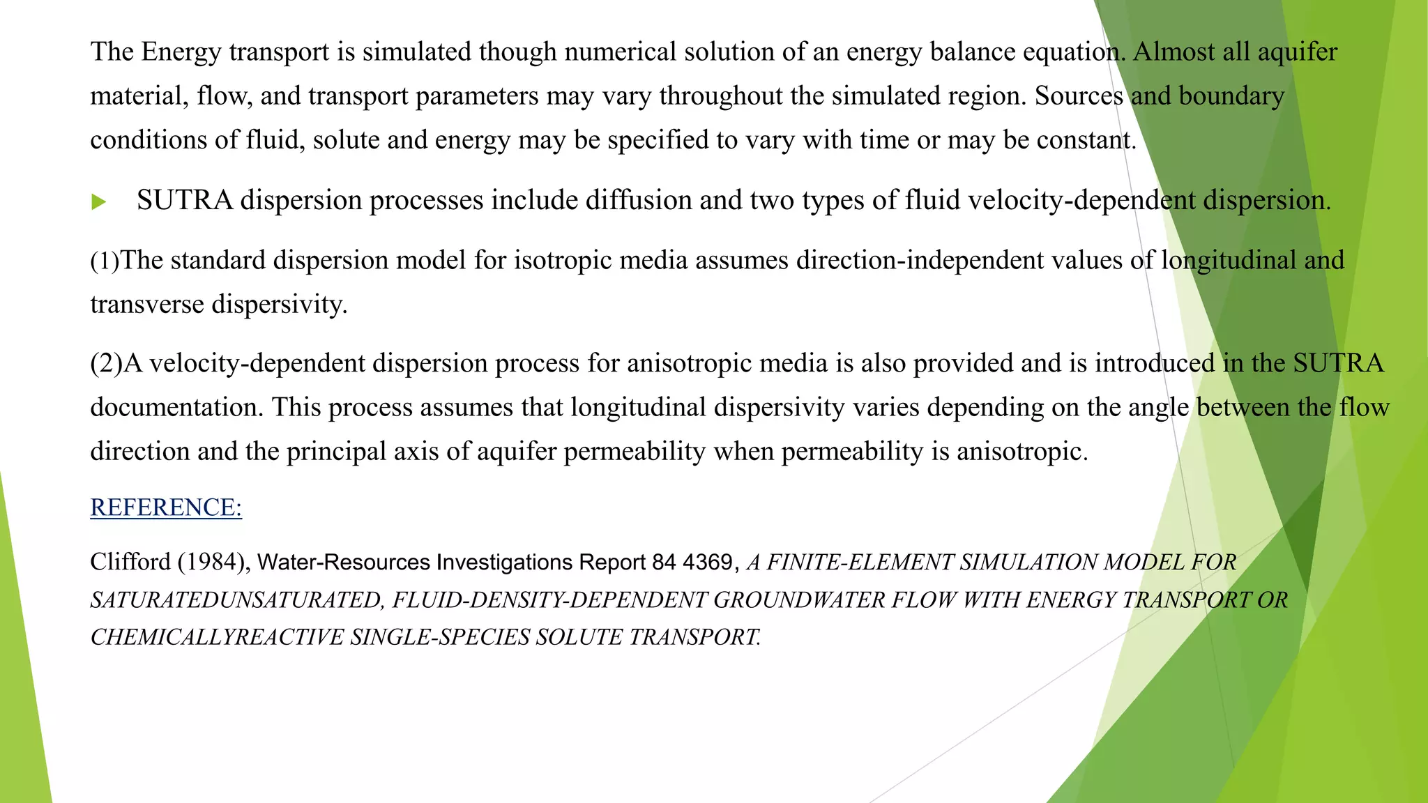 GROUND WATER FLOW MODELLING.pptx