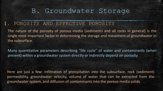 Groundwater Managenment | PPTX