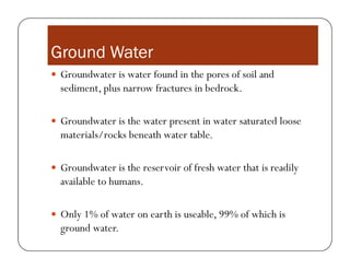 Groundwater aquifers | PDF