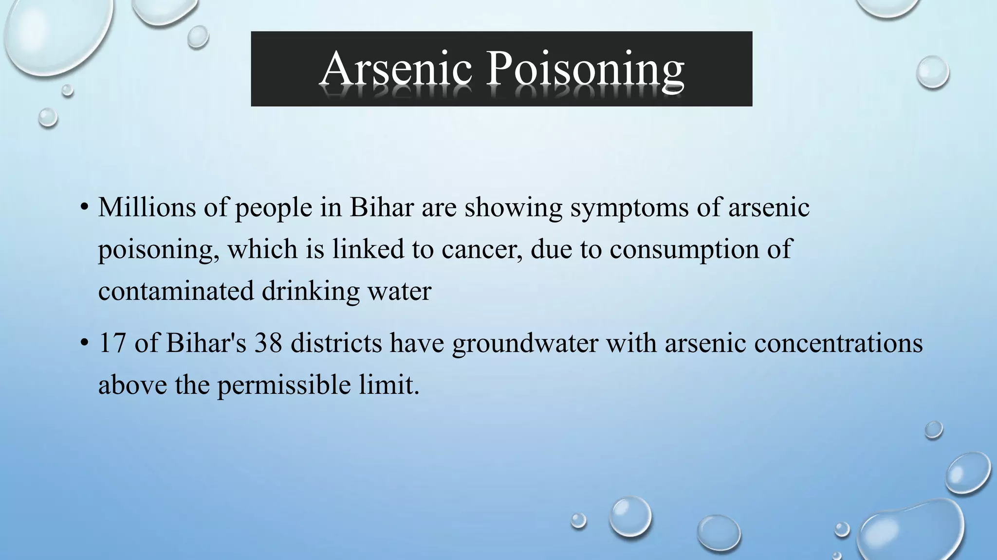 Ground water pollution in India | PPTX