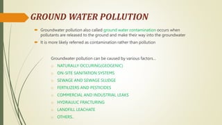 GROUND WATER POLLUTION DUE TO COIR INDUSTRIES.pptx