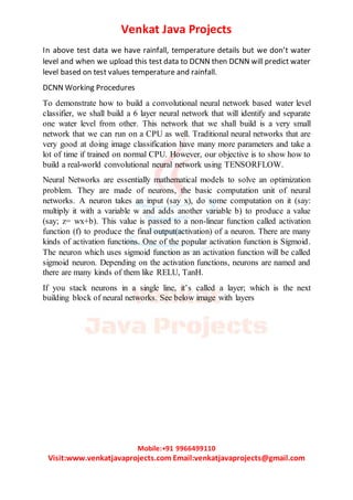 Ground water prediction screenshots | DOCX