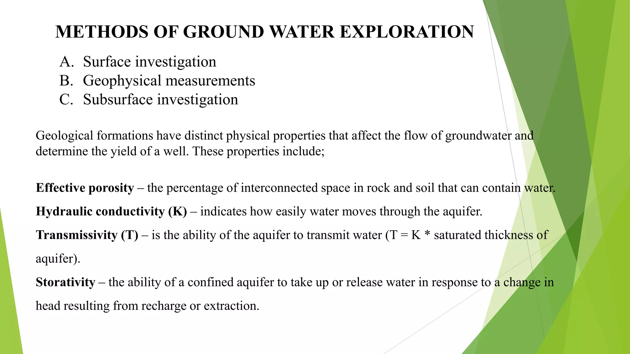 Ground water prospects map | PPTX