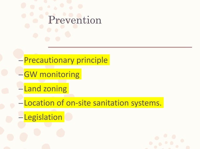 Groundwater Quality.ppt ground water quality and tts effects on environment | PPT | Indoor ...