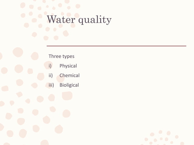 Groundwater Quality.ppt ground water quality and tts effects on ...