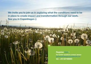 Groundwork training invitation 3-4 May 2016 | PPT