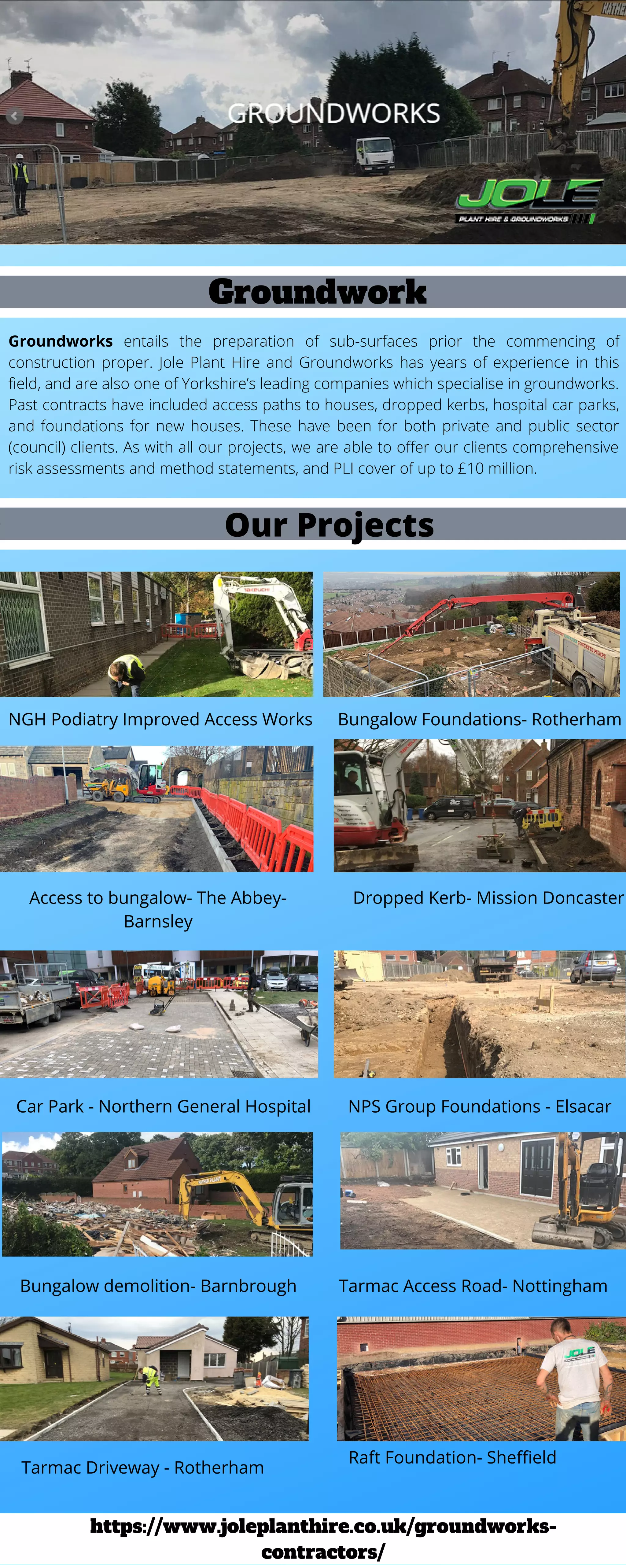 Groundworks Contractors in and Around Yorkshire | PDF