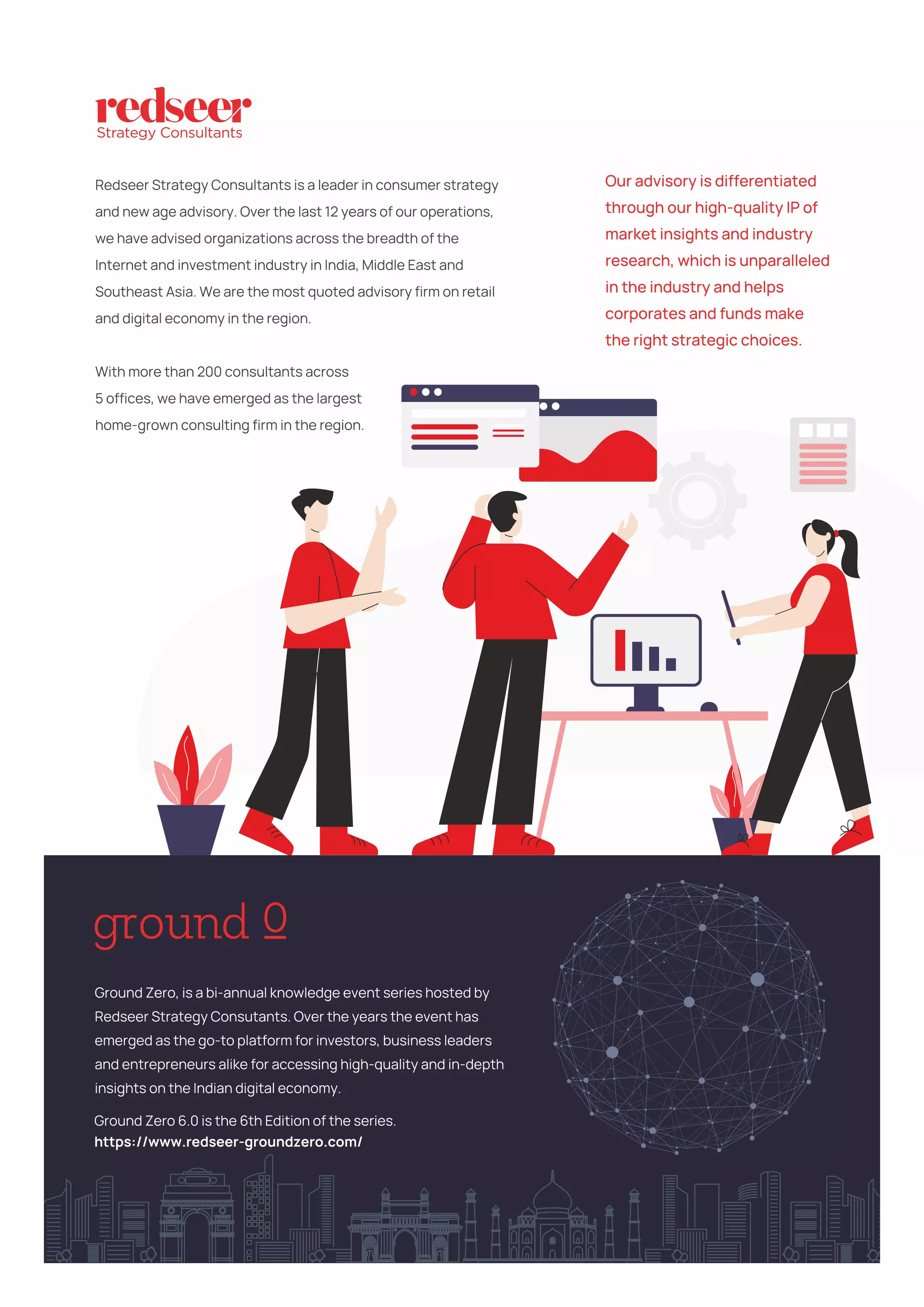 Redseer Ground Zero 6.0 - Golden Age of India Internet | Event Report | PDF