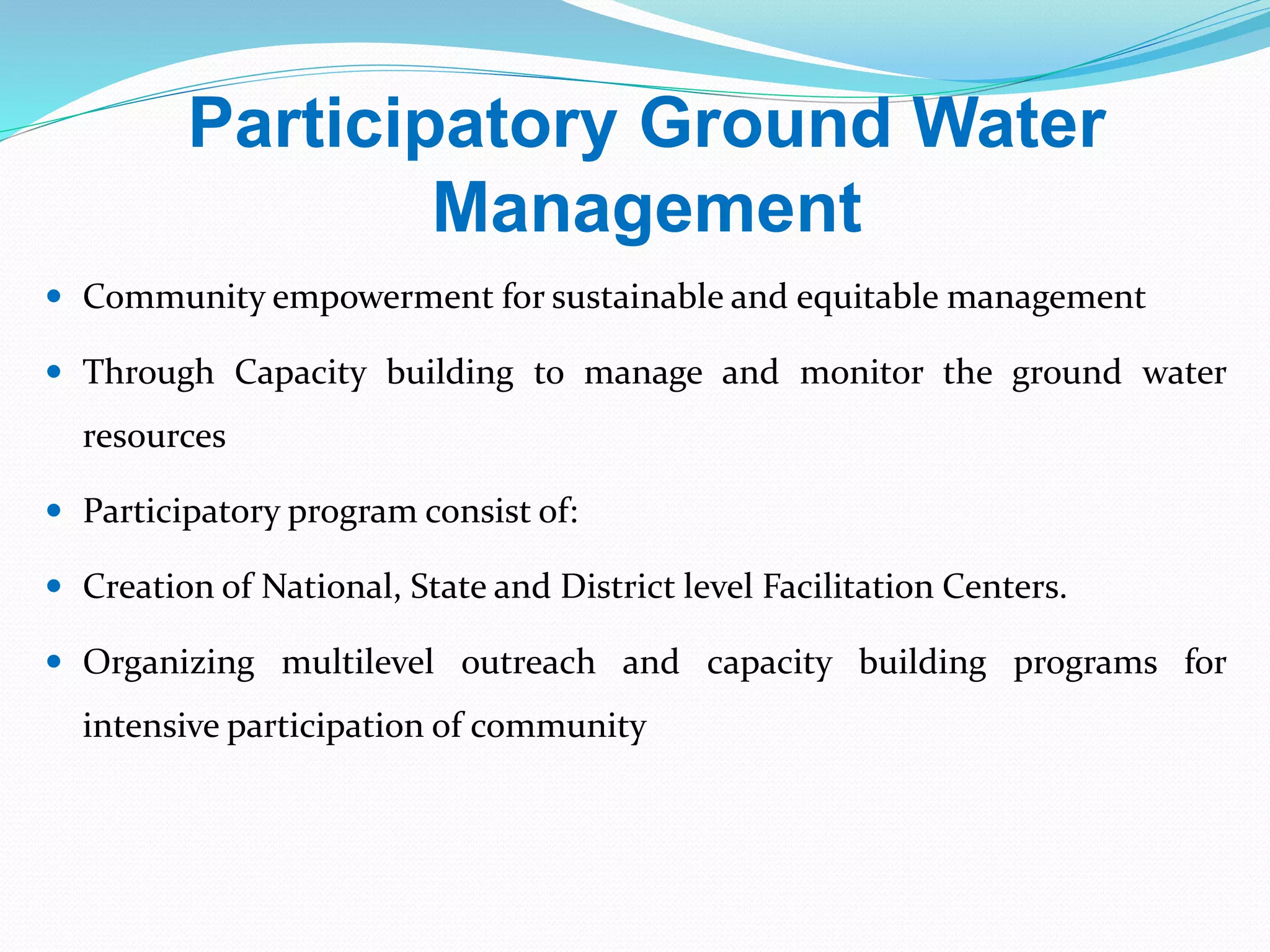 Groundwater management strategy by Dr S K Jain, CGWB | PPTX