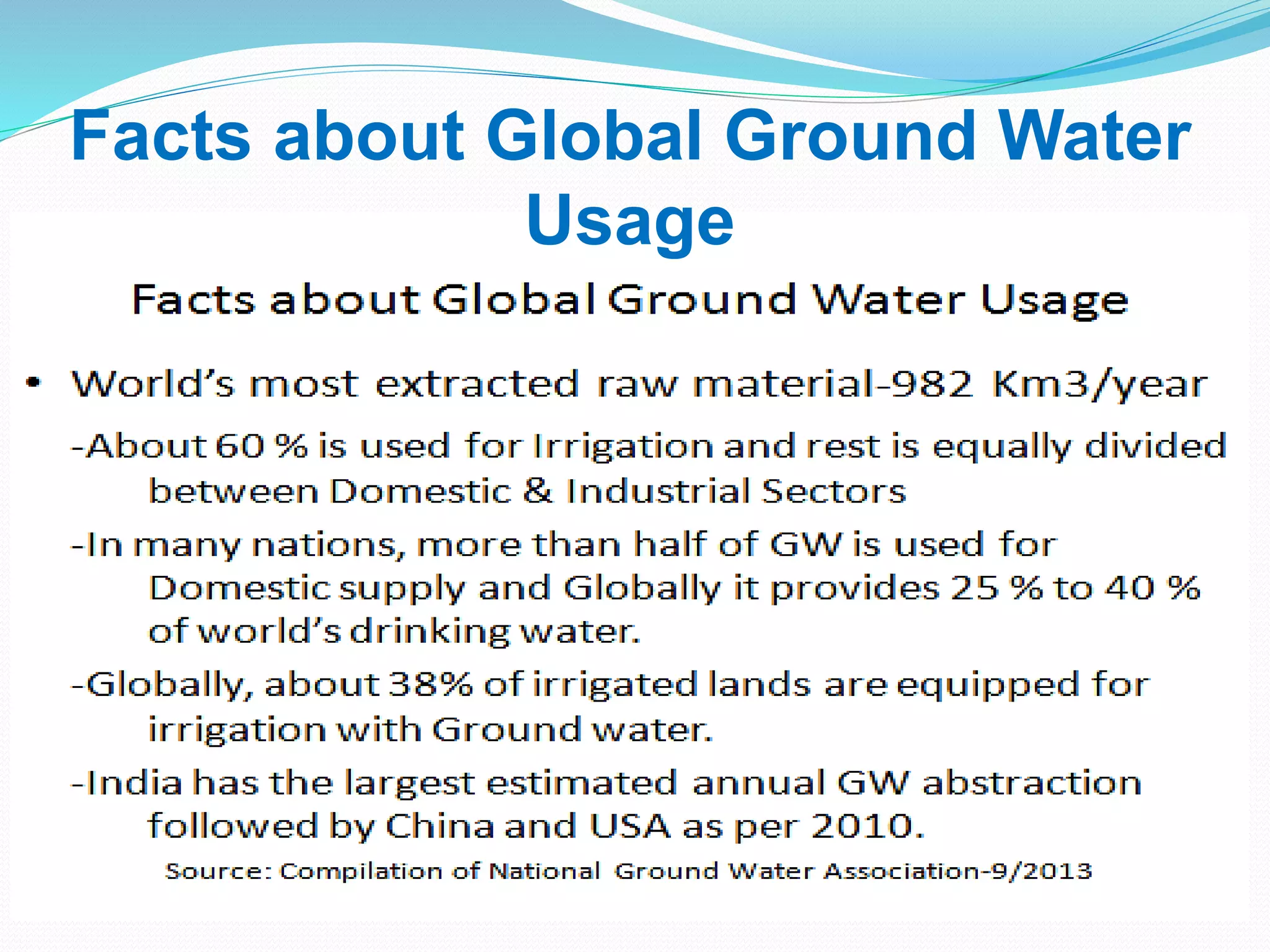Groundwater management strategy by Dr S K Jain, CGWB | PPTX